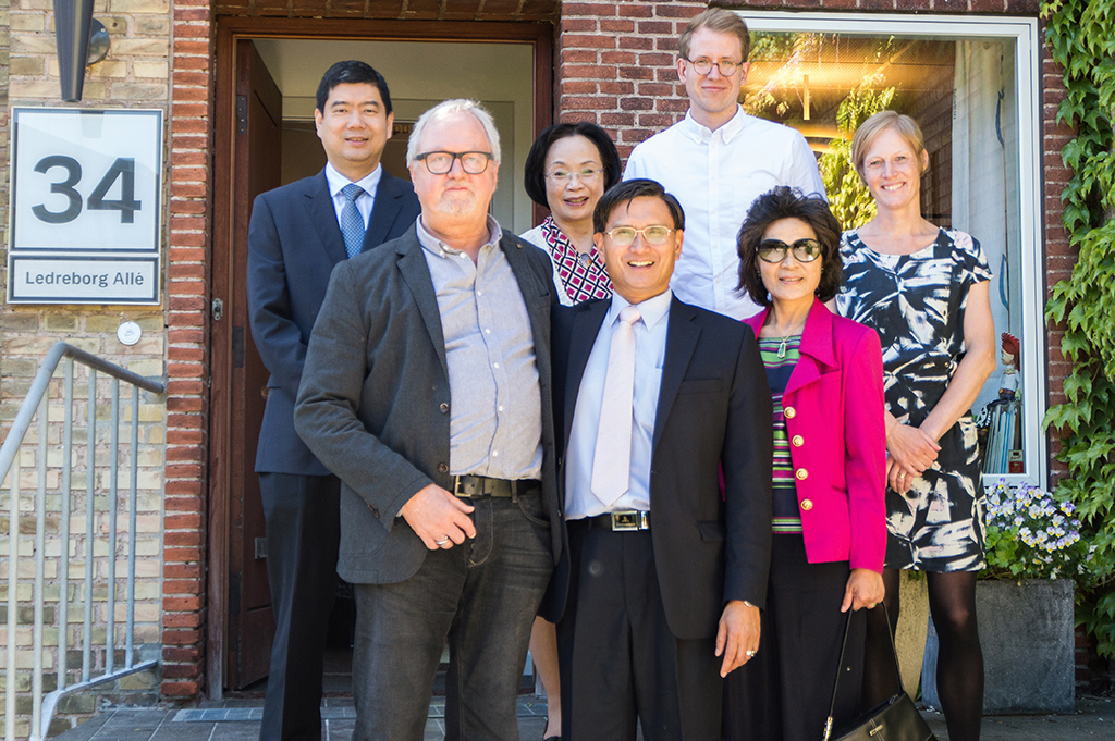 The ambassador of Taiwan visiting COPSAC - COPSAC