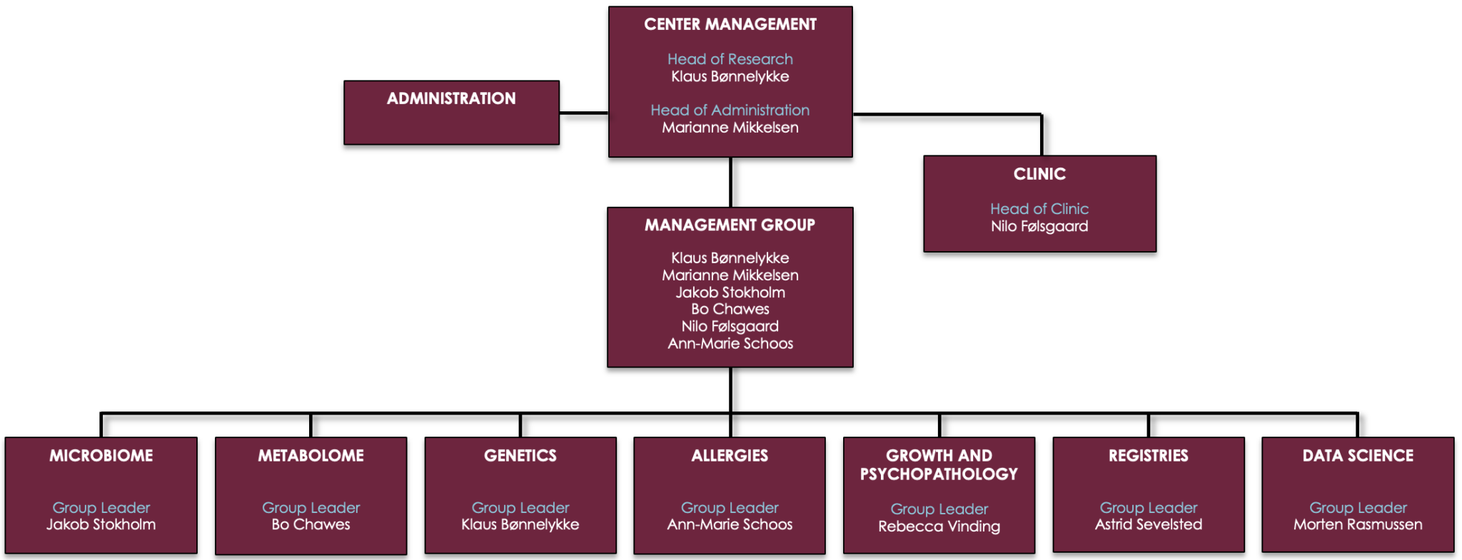 Organization Diagram - COPSAC